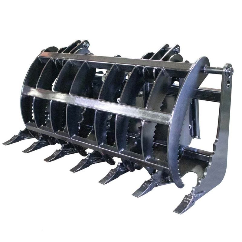 Clamshell Grapple for Skid Steer — Prime Attachments — Yard Patriots